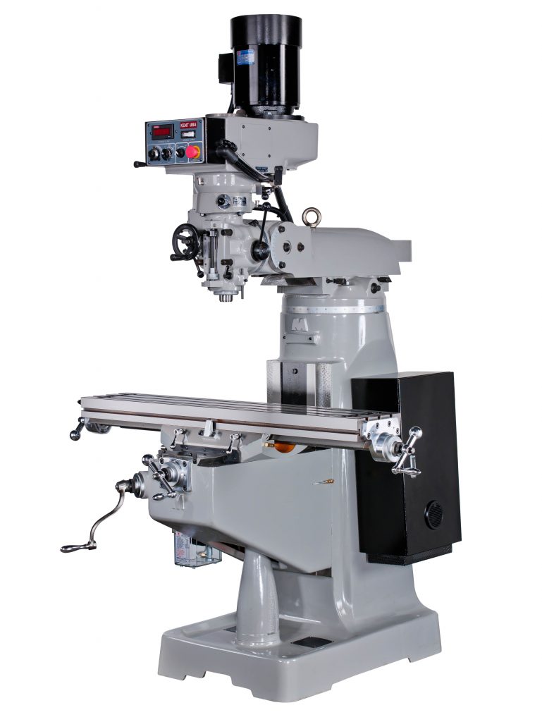 Kent USA KTM-3VSF Manual Knee Milling Machine – Emrick Machinery Sales ...