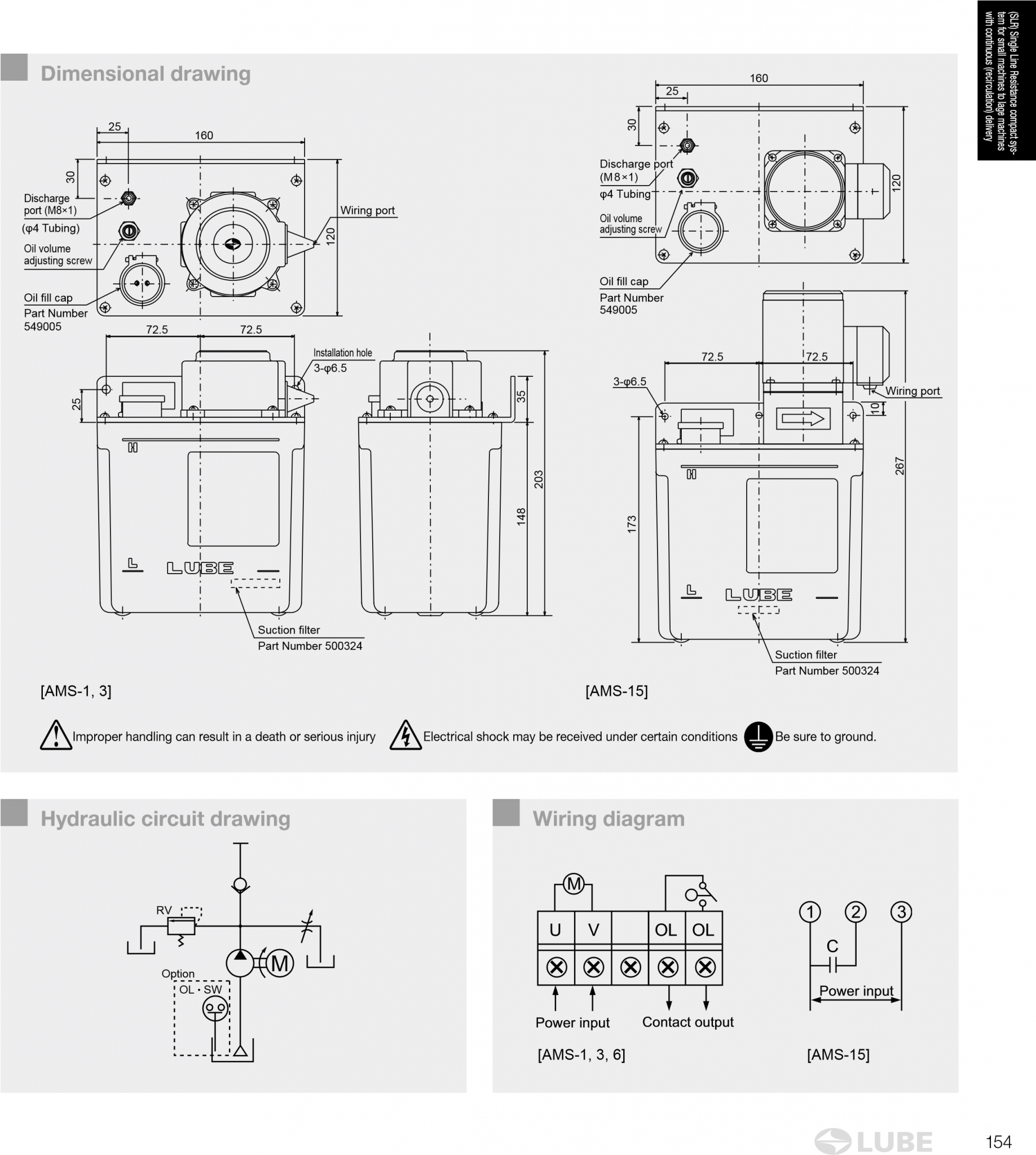 LUBE USA AMS Automatic Small Discharge Volume Gear Pump – Emrick ...