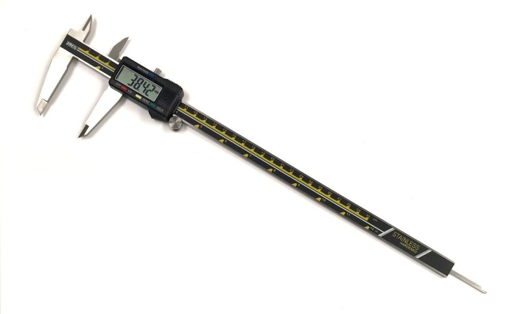 12″ / 300MM 4-KEY DIGITAL ELECTRONIC CALIPER – Emrick Machinery Sales ...